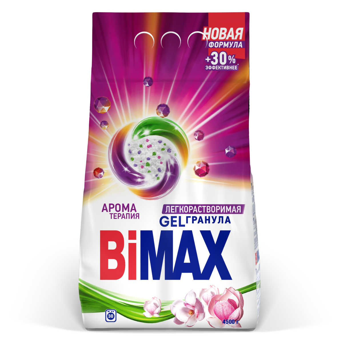 Стиральный порошок BiMax Ароматерапия Automat, 4500 гр — купить в Казани по цене 606.00 руб ...